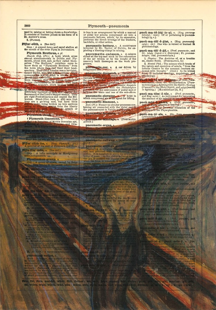 Artprint XL Edvard Munch - der Schrei online bei READABLE ART kaufen ...